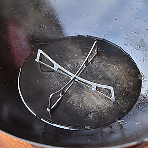 1 Set Detachable 304 Stainless Steel Steaming Rack Pan Dish Pot Trivet Baking Cooling Rack Stand for Outdoor