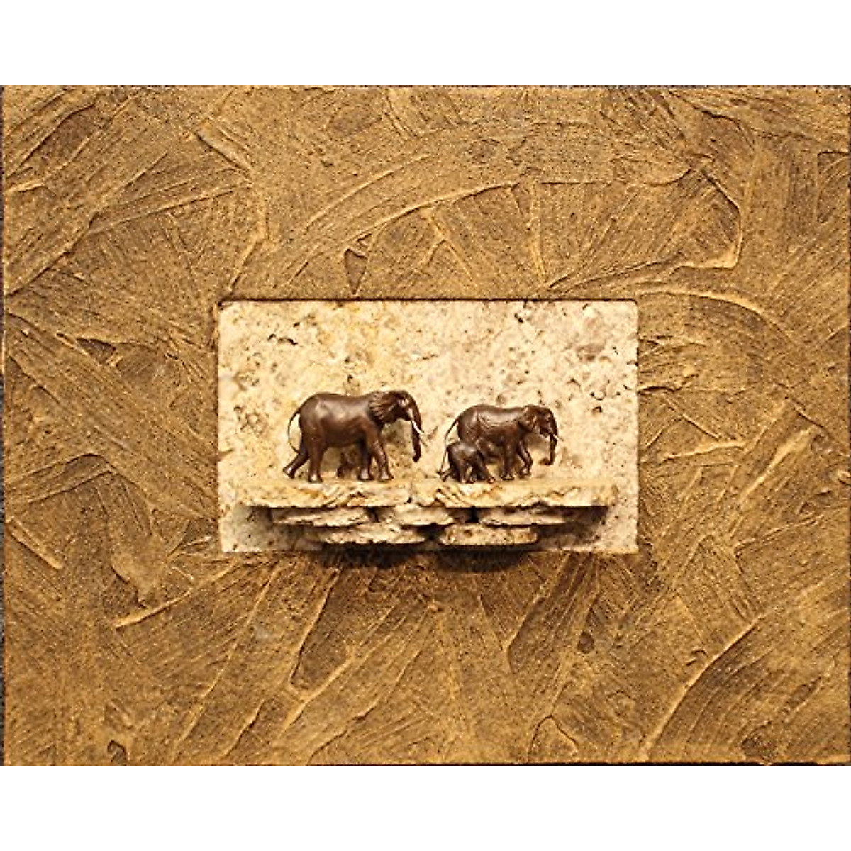 Crossing the Savannah (Elephants)