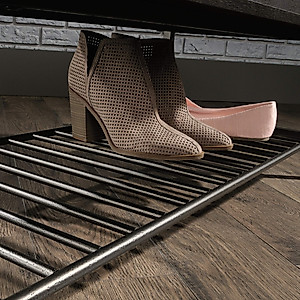 Sauder North Avenue Storage Bench, Charter Oak finish