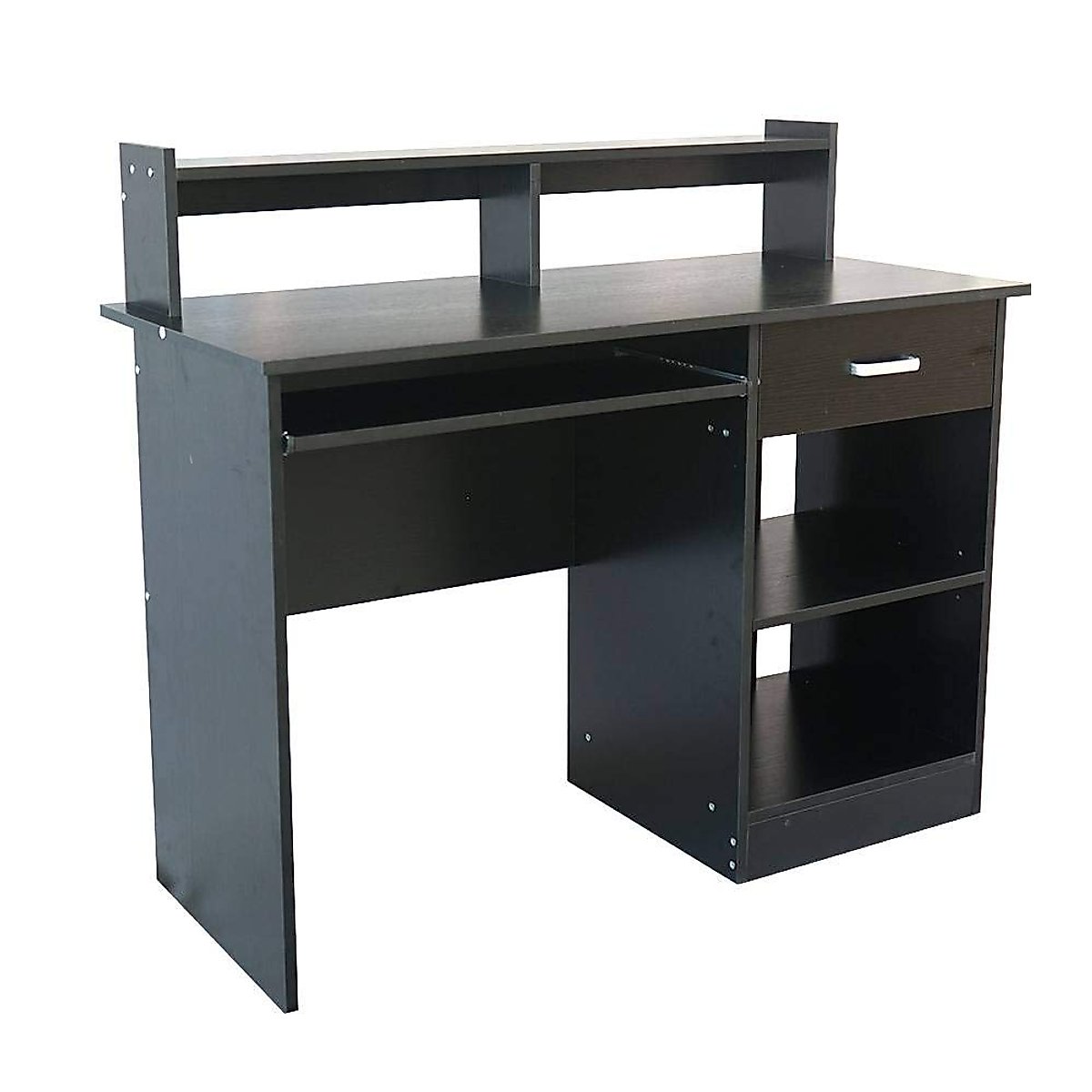 FRITHJILL Computer Desk with Keyboard Tray,Home Office Computer Desk Workstation Wood Laptop PC Table Drawer tudent Table
