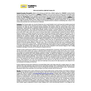 Hubbell Lighting CU2SQ Emergency LED Light White