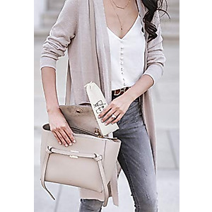 5 Pcs 10" Reusable Boba Straws & Smoothie Straws - Rainbow Colors & Angled Tips, 0.5" Wide Stainless Steel Straws, Metal Straws for Bubble Tea, Milkshakes, Jumbo Drinks | 2 Cleanning Brushes & 1 Case