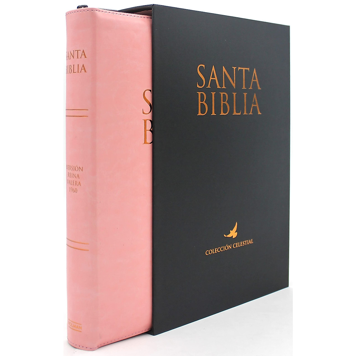 Biblia para Mujer Reina Valera 1960 Letra Super Gigante con Cierre y Indice en color Rosado con Estuche de Proteccion Edicion Especial en Español/ Super Giant Print RVR 1960 (Spanish Edition)