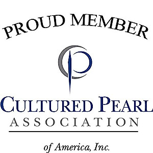 14k Yellow Gold Cultured Freshwater Pearl Trio Dangle Drop Earrings (Multi-Black)