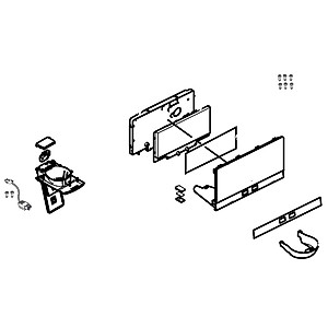 SAMSUNG DA97-13809T Refrigerator Dispenser Assembly Genuine Original Equipment Manufacturer (OEM) Part