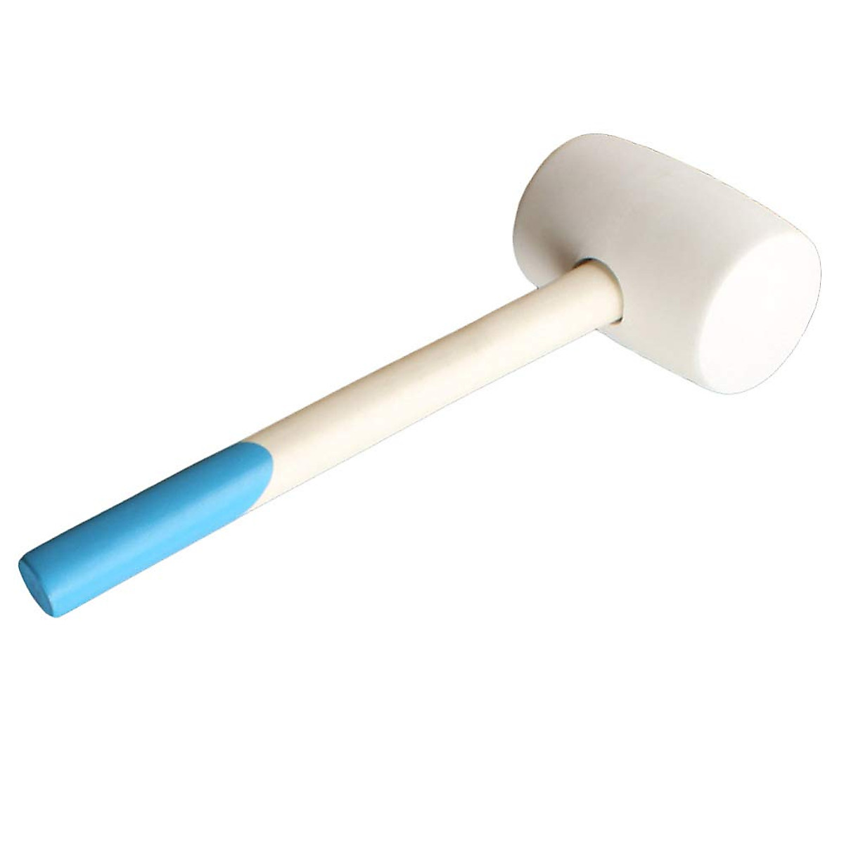 Wooden Handle Rubber Hammer Rubber Mallet Kids Hammer Toys Small Hammer for Child Kids Playing