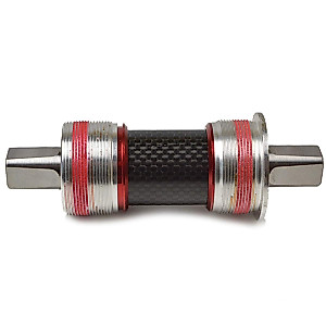 OMNI Racer Worlds LIGHTEST Cromoly Steel Ti Ceramic JIS Square Taper Bottom Bracket: English 68mm: Lengths: 103-127mm (English 68x122.5mm)