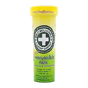 Meowijuana Catnip| New Honeysuckle Haze | Organic | Premium Ground Catnip | High Potency | Grown in The USA