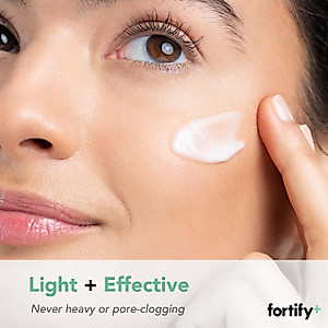 Fortify 9-in-1 Natural Skincare - Eye Cream - De-Puffing + Protecting | Helps Protect, Hydrate, & Refresh | Clean Beauty | Made in Korea - 30ML