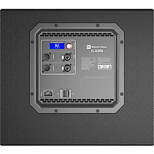 Electro-Voice ELX200-12SP 12" 1200W Powered Subwoofer, Black