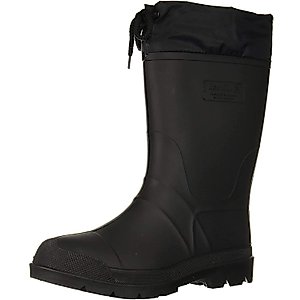 Kamik Men's Forester Cold-Weather Boot, Black/Black Sole, 10