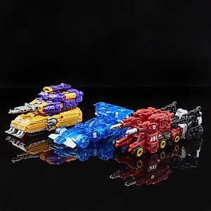 Transformers Toys Generations War for Cybertron Deluxe Fan-Vote Battle 3 Pack with Holo Mirage, Powerdasher Aragon and Decepticon Impactor (Amazon Exclusive) Brown