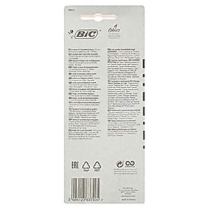 BIC 4 Colour Ballpoint Pens - Rose Gold. Pack of 3. B159893