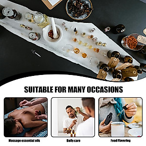 SprayDroplet 2 Pcs, 4oz Dropper Bottle, Glass Leakproof Tincture Bottles with Dropper, Black Reusable Eye Dropper Bottle, Preety Frosted Texture, for All Kinds of Liquids (Black-Frosted, 4oz-2pcs)