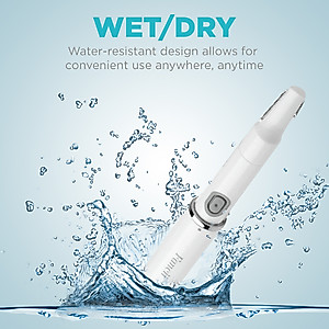 Fancii Water Resistant Precision Trimmer for Nose, Ear, Eyebrow, Facial and Body Hair Removal - All-in-1 Professional Groomer for Women and Men