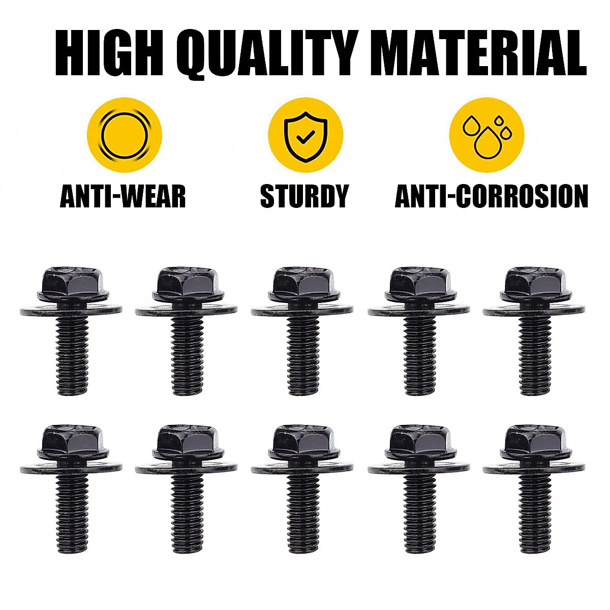 35PCS Engine Under Cover Splash Shield Guard Body Bolts, Bumper Fender Liner Push Retainer Fastener Rivet Clips, Universal Extruded U-Nuts Kit, Compatible with Infiniti G35 G37 EX35 FX35 FX45