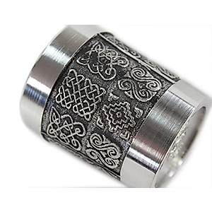 Irish Shot Glass Celtic Knots Pewter 1 Fl. Oz. Made in Ireland
