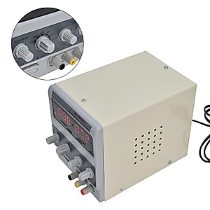 Hilitand Adjust DC Power Supply 0 15V 0 2A 1502D Digital Display Overcurrent High Accuracy for Laboratory Testing Repairing (US Standard (110V)), Hilitandzpac6fh4be-13