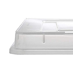 Vollrath 9002CV Clear 26-1/2 x 18" Snap Fit Pan Cover"