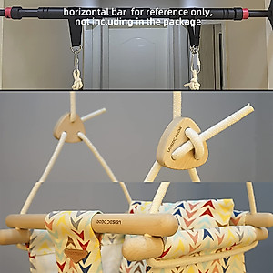 Hanging Baby Swing Outdoor Baby Swing for Infants Hanging Swing Chair for Baby Outdoor Canvas Toddler Swing Indoor Outdoor for Outside Tree Backyard Indoor Baby Swing Hammock