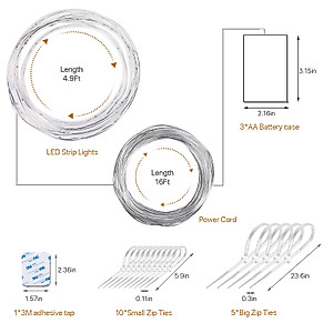 Waybelive LED Basketball Hoop Lights, Remote Control Basketball Rim LED Light, 16 Color Change by Yourself, Waterproof, Super Bright to Play at Night Outdoors, Good Gift for Kids