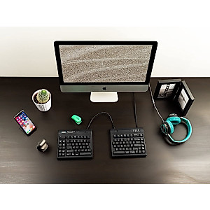 KINESIS Freestyle2 USB Keyboard for Mac (9" Standard Separation), Black