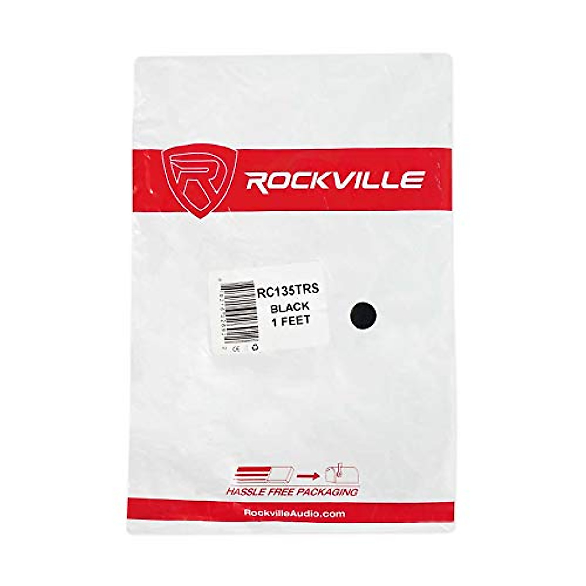 Rockville RC135TRS 3.5mm Male to Dual 1/4" TRS Female Headphone Splitter Cable