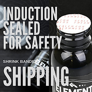 Element Tattoo Supply - Black Tattoo Ink Lining Outline Shading Mixing Ink Blending Solid Tattooing Ink Permanent for Human Skin Professional Vegan Tattoo Ink 1oz Bottle