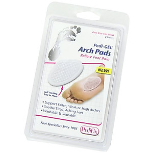 PediFix Pedi-gel Arch Pads, 2-Count