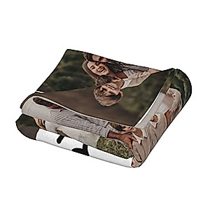Ivarunner Personalized Family Throw Blanket,Blanket, Travel/Home/Bed/Sofa/Couch/Tapestry,Gifts for Family/Women/Mom/Adults,Home Decor,60"X50"