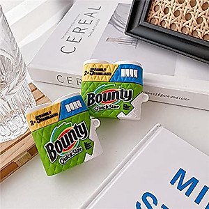 Cute Air pod PRO Case, XUYIQIANG, Bounty 3D Cartoon Funny Sour Patch Protection Case Covering The Skin, with Keychain for Air pod PRO (Bounty)