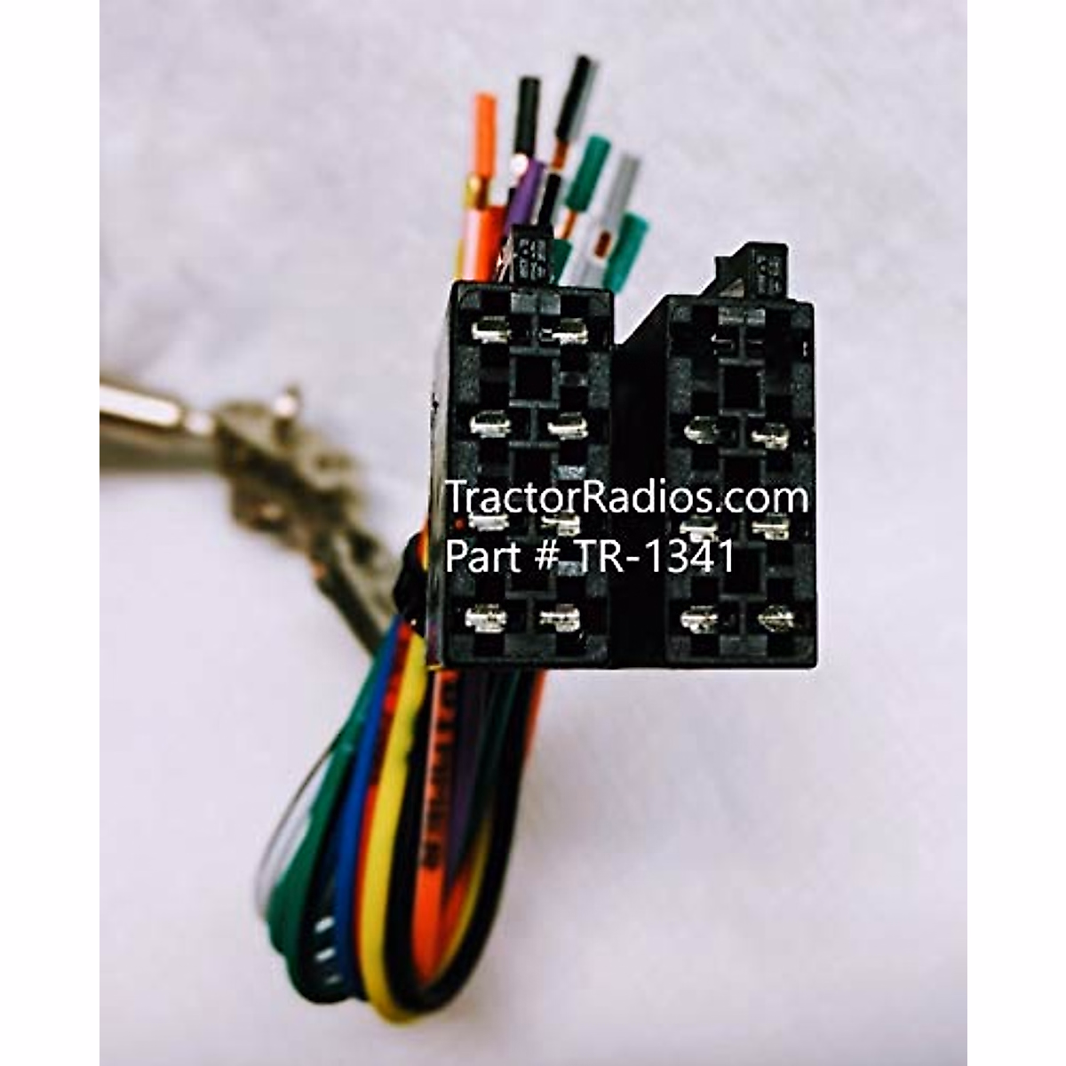 Semi Truck Stereo Male ISO Wiring Harness Radio CD Player in Dash Freightliner Plug Play International Peterbilt Volvo Freightliner Sterling Mack Kenworth