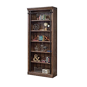 Martin Furniture Fully Assembled Avondale Bookcase, Brown
