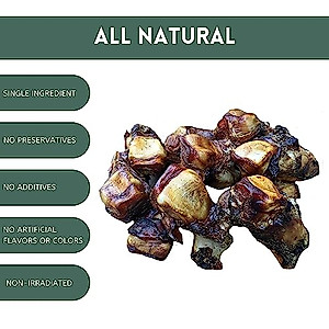 K9 Connoisseur Natural Dog Treats for Large Dogs Aggressive Chewers Made in USA Only Grain & Rawhide Free Long Lasting Marrow Filled Dog Bones for Medium Dogs Also Great Treat for a Small Breed 8 Pack
