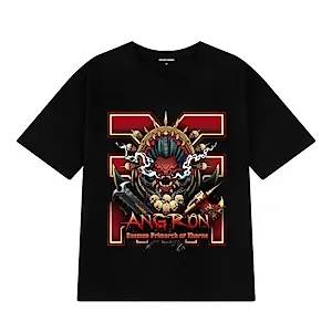Starforged Angron Daemon Primarch Khorne Warhammer 40K Chaos Space Marines T-Shirt Clothing -14/3XL