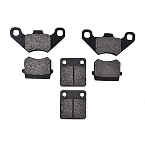Front and Rear Disc Brake Pads Set Compatible with XRS XRX Blazer 150 150cc Go Kart Buggy