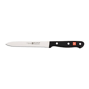 Wusthof 4107-7 Sausage knife, 5", Black