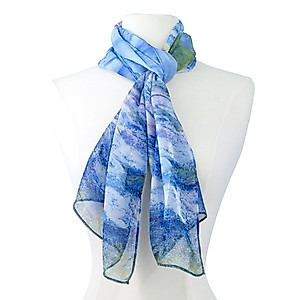 Galleria Enterprises Monet Waterlilies Scarf