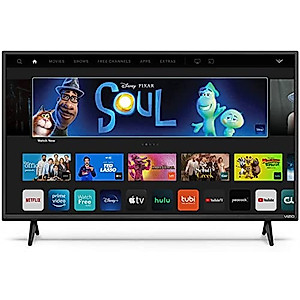 VIZIO D-Series Newest Model D32H-J09 32" Class HD Smart TV IQ Processor Netflix, Disney+, YouTube, HBO Max Free Wall Mount (Renewed)(Tv + Wallmount)