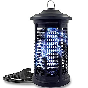 Electric Bug Zapper Indoor/Outdoor, 4200V High Powered Mosquito Zappers Killer, Waterproof Insect Fly Zapper Mosquito Trap Outdoor, Mosquito Lamp Bulb, Insect Killer for Home Garden Backyard, Camping