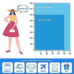 xiheshian Night-mare Before Christmas Blanket,Fleece Throw 80x60 inch Decor Gifts Bedding Set for Adults