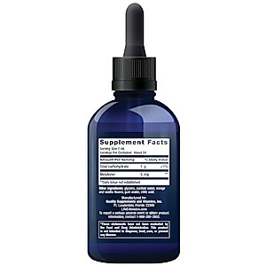 Life Extension Fast-Acting Liquid Melatonin – Sleep & Cellular Health Support Supplement – Gluten-Free – Non-GMO – Citrus-Vanilla Flavor – Net Wt. 2 fl.oz. (59 Servings)