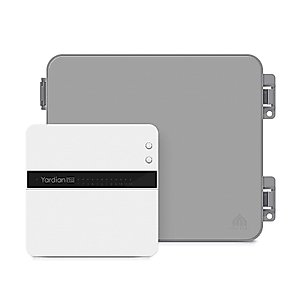 Aeon Matrix Yardian Pro 8 Zone Smart Sprinkler Controller with IP56 UV-Resistant Weatherproof Outdoor Enclosure - Control Buttons, HomeKit, Alexa, Google Assistant, Enhanced Wi-Fi, RJ45