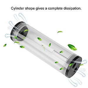CPU Water Cooler System for PC,Cylinder Water Cooling Heat Sink,50m Diameter & 160mm Long Computer Heat Dissipation Water Cooling 800L/H Water Mini DC Cooling Pump Liquid