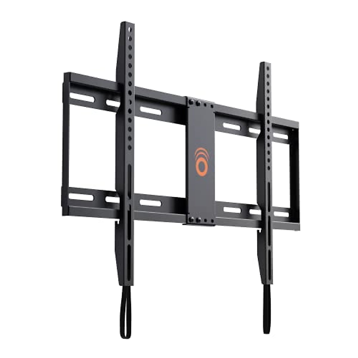 ECHOGEAR Low Profile Fixed TV Wall Mount for TVs Up to 80" - Holds Your Only 1.25" from The Pull String Locking System Easy Cable Access Big Hardware Assortment Simple Install
