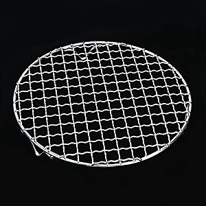 Vifemify Multi-Purpose Stainless Steel Grill Net BBQ Steamer Rack Fryer Accessories Healthy and Non Toxic Easy to Use Easy to Clean