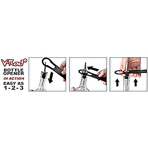 BarConic Mediterranean Map V-Rod® Bar Blade Bottle Opener