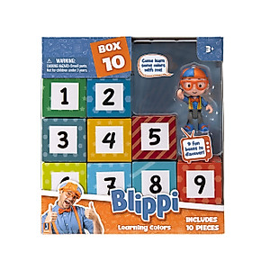 Blippi Surprise Boxes, Learning Colors