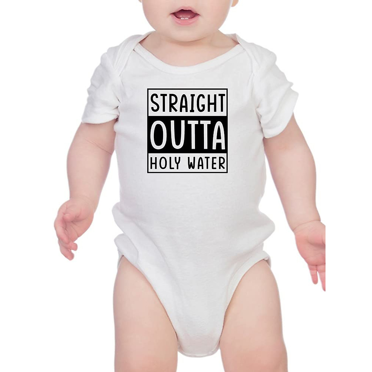 Smartprints Straight Outta Holy Water Baby's Bodysuit