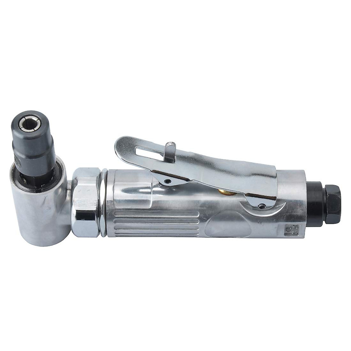 PROSHI 1/4-Inch Angle Air Die Grinder, Mini Air Angle Die Grinder, pneumatic angle die grinder, 90 Degree Angled Air Die Grinder, Edge Series Air Angle Die Grinder, Polished color